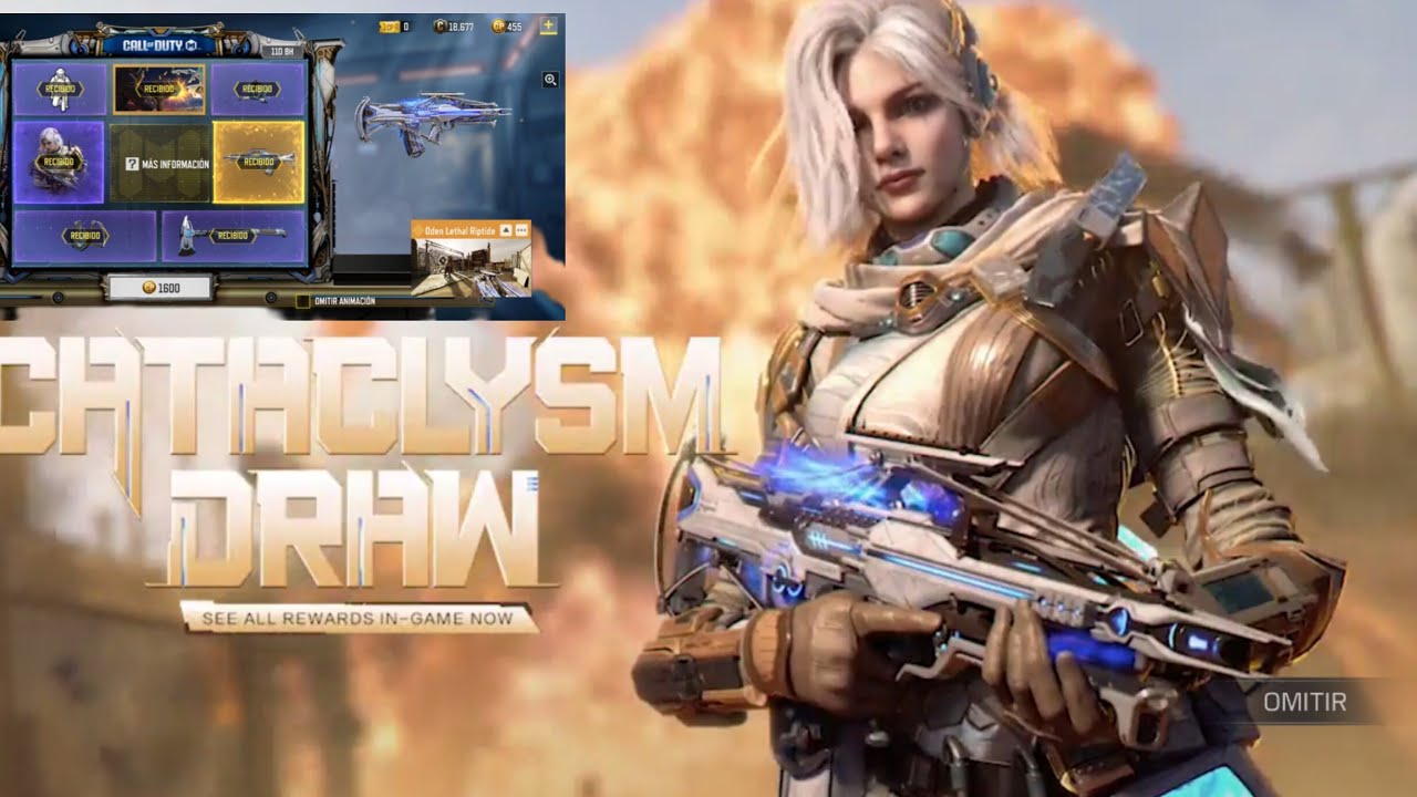 Nueva ODEN LEGENDARIA "Lethal Riptide, Ruleta, Inspección de Arma, Efecto de Baja| COD Mobile ...