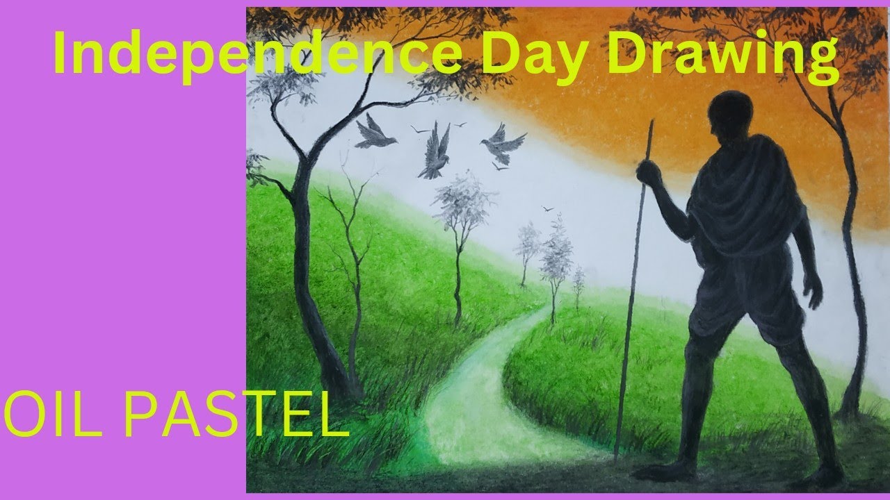 Ignite Your Creativity with Oil Pastels | Independence Day Drawing ...