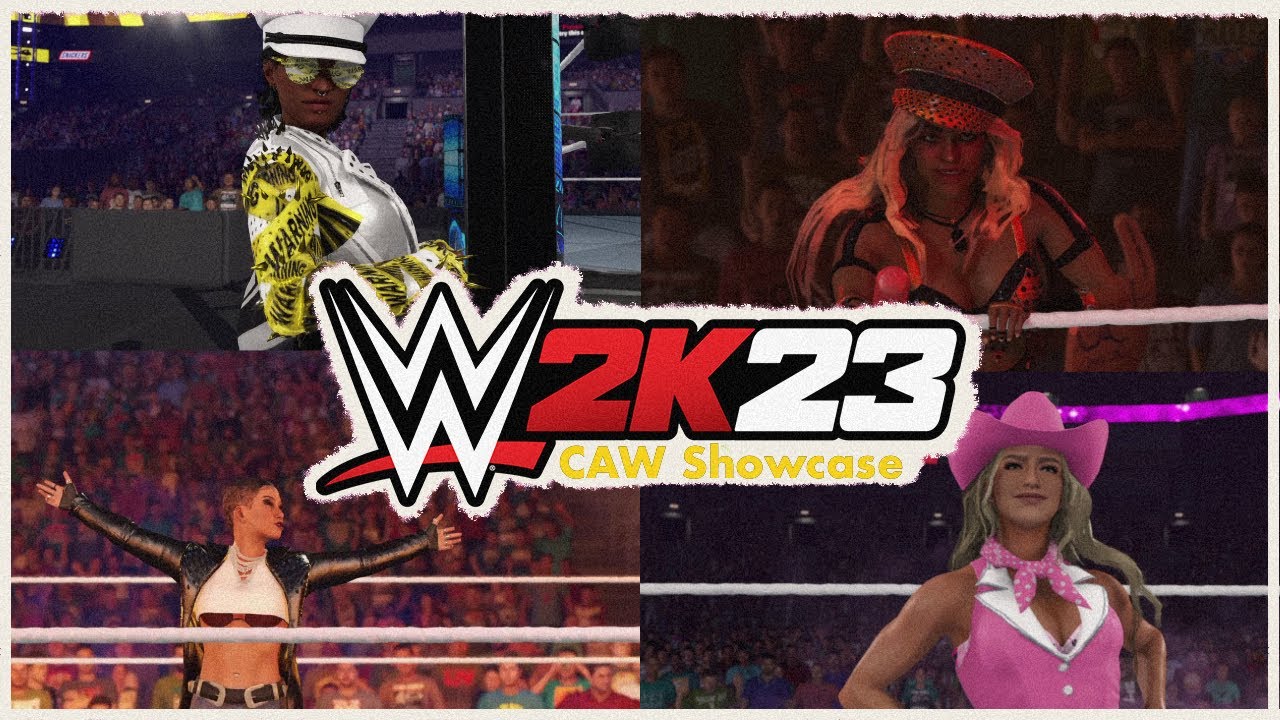 WWE2K23 CAW Showcase: Female Edition Part 4 - YouTube
