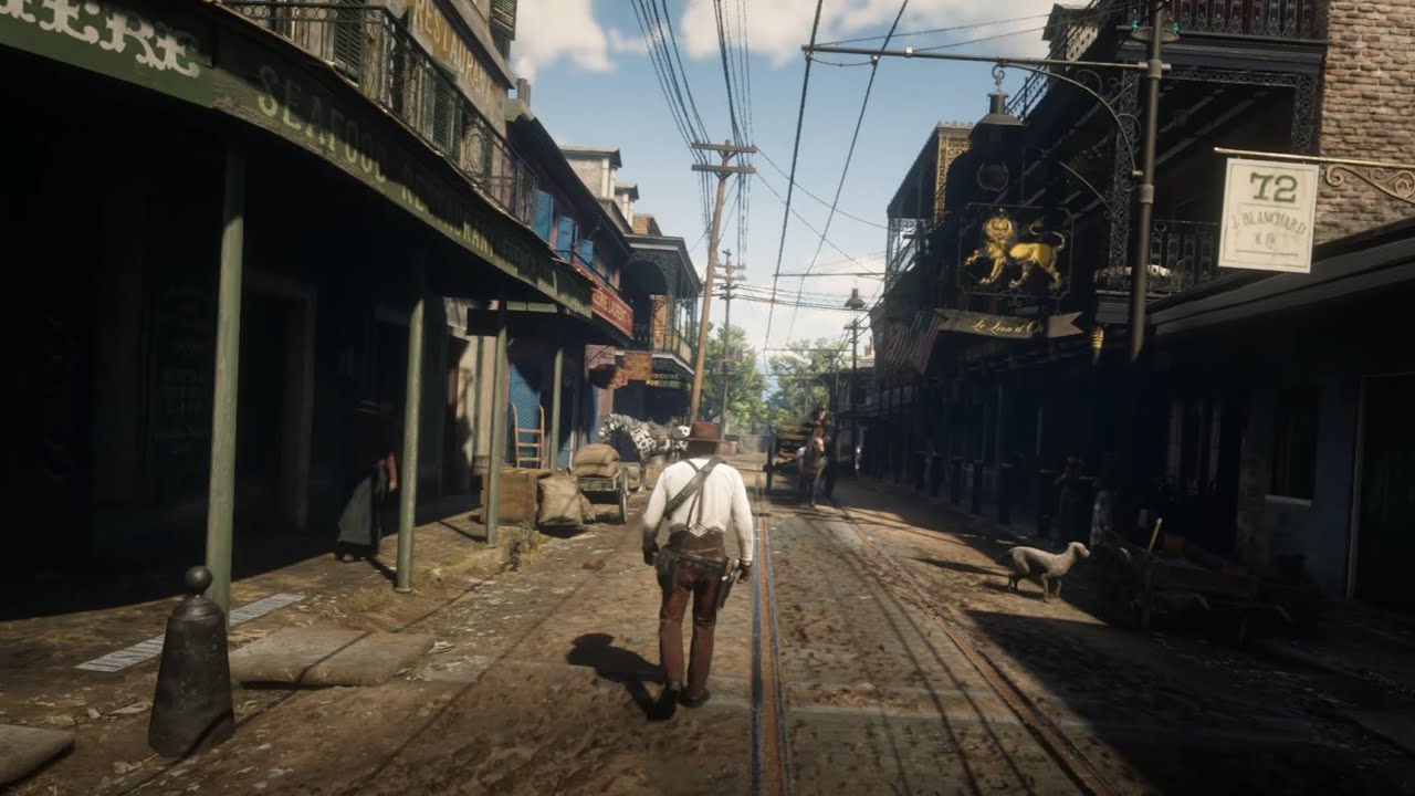 Happy Little Stories from Saint Denis | RDR2 - Part 74 - YouTube