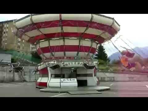 giostra a catene a belluno patrick dj roby giulia jenny - YouTube