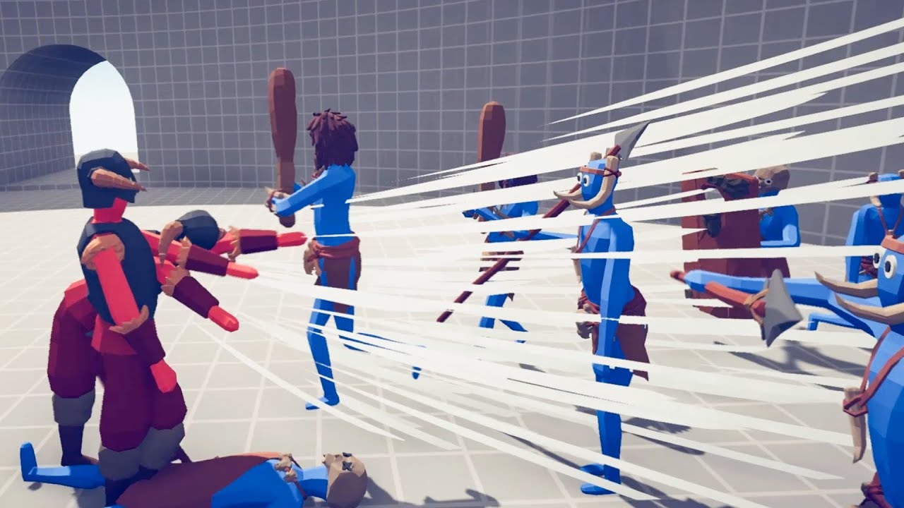 Shouter vs Tribal Team - Totally Accurate Battle Simulator TABS - YouTube