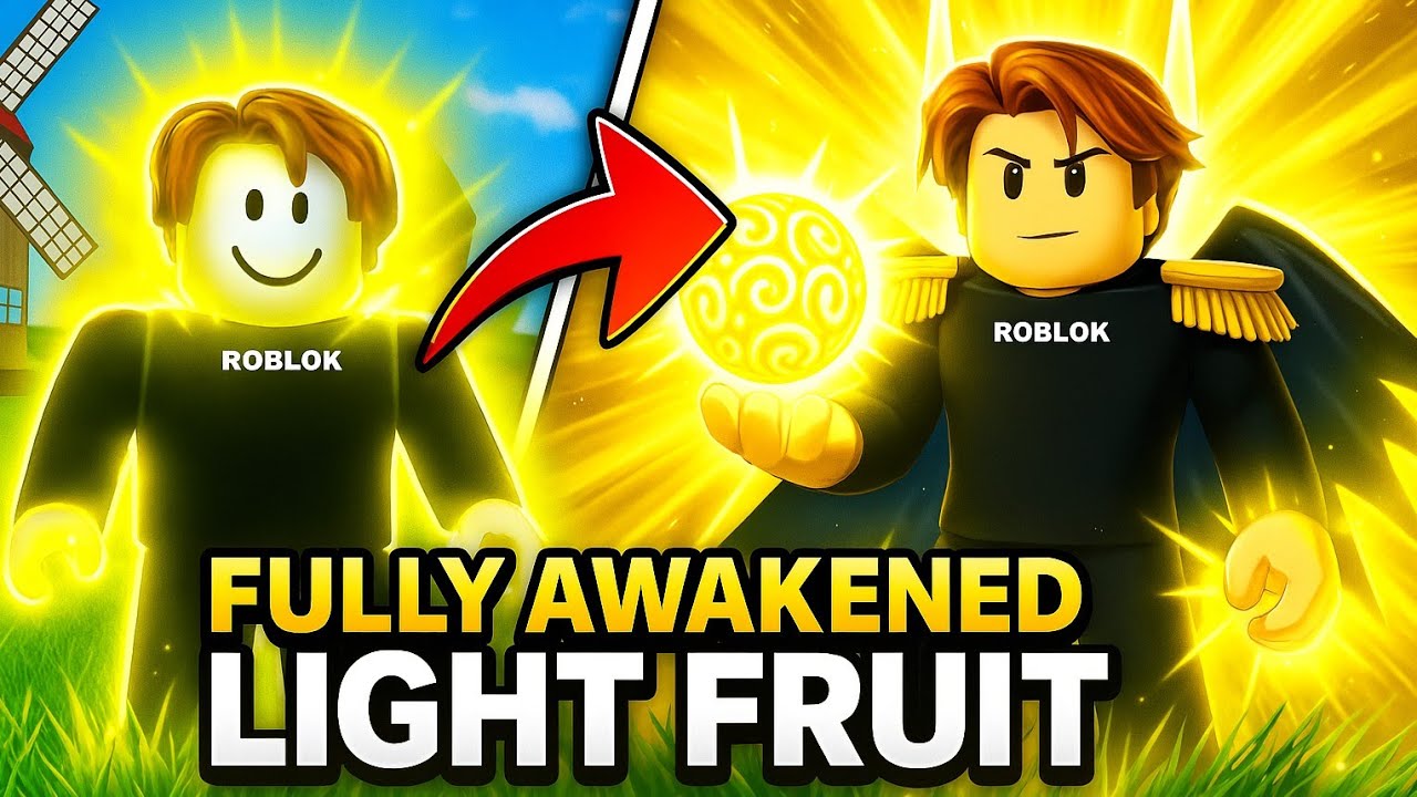 I Fully Awakened LIGHT Fruit it's insane blox fruit part 28 - YouTube