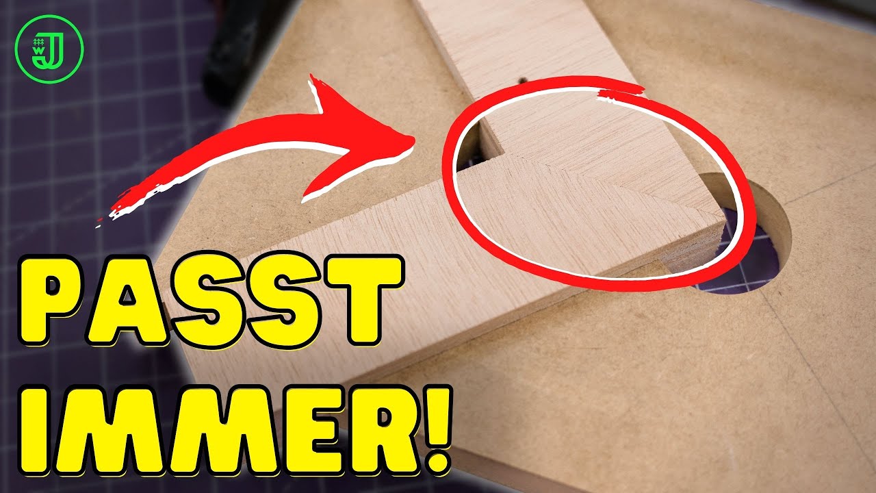PERFEKTE GEHRUNGEN in Sekunden: So einfach war das VERLEIMEN AUF ...
