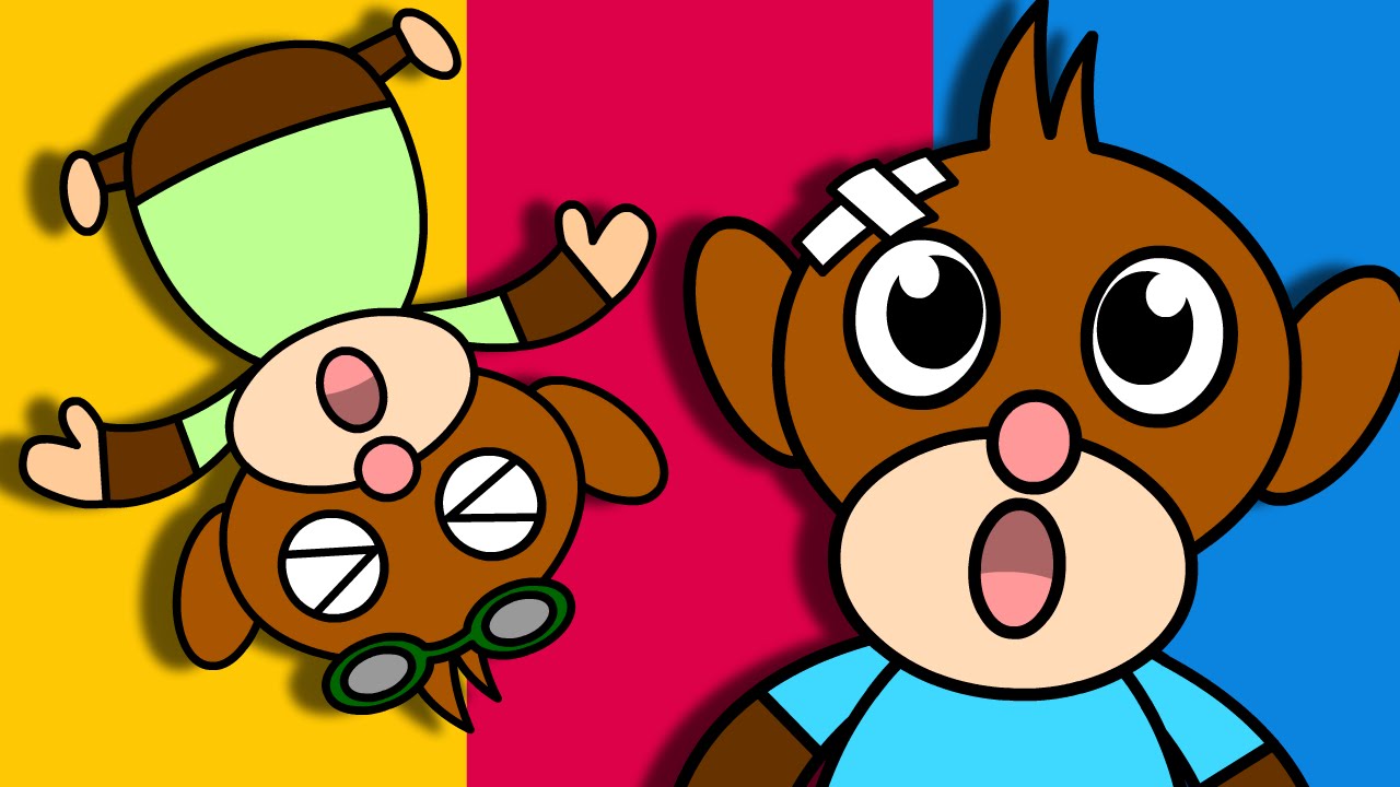 Five Little Monkeys Jumping On The Bed #6 | Children Nursery Rhyme ...