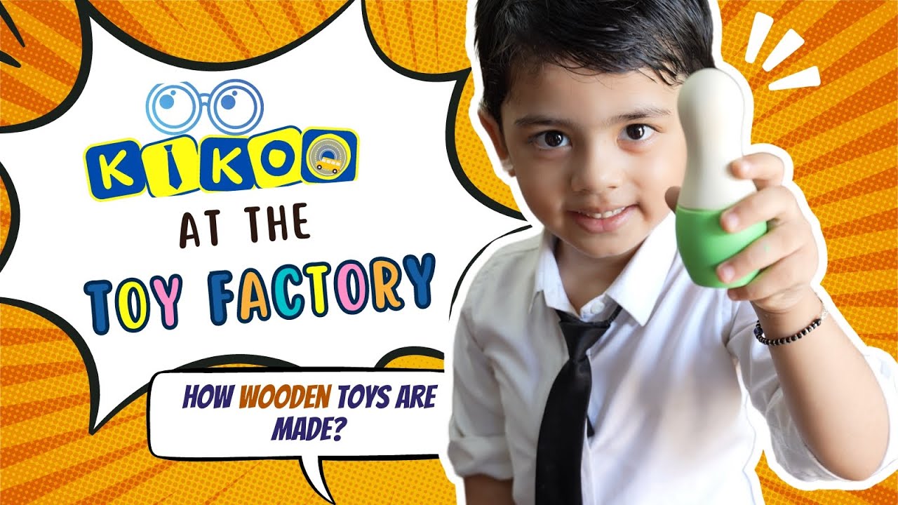 Kikoo learns how toys are made at the TOY FACTORY | Educational videos ...