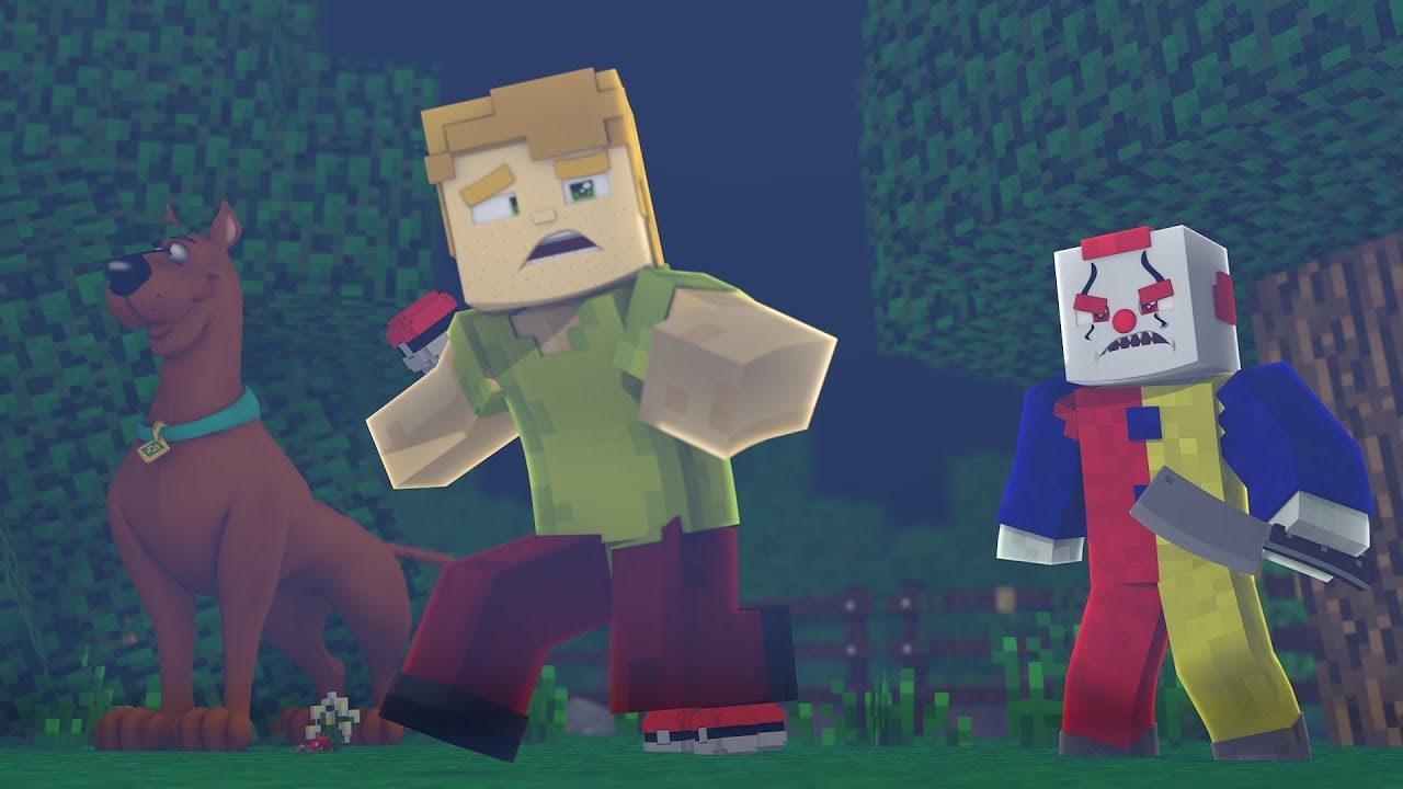 Minecraft: SCOOBY-DOO! - O PALHAÇO IT A COISA APARECEU ! #33 (MINECRAFT ...