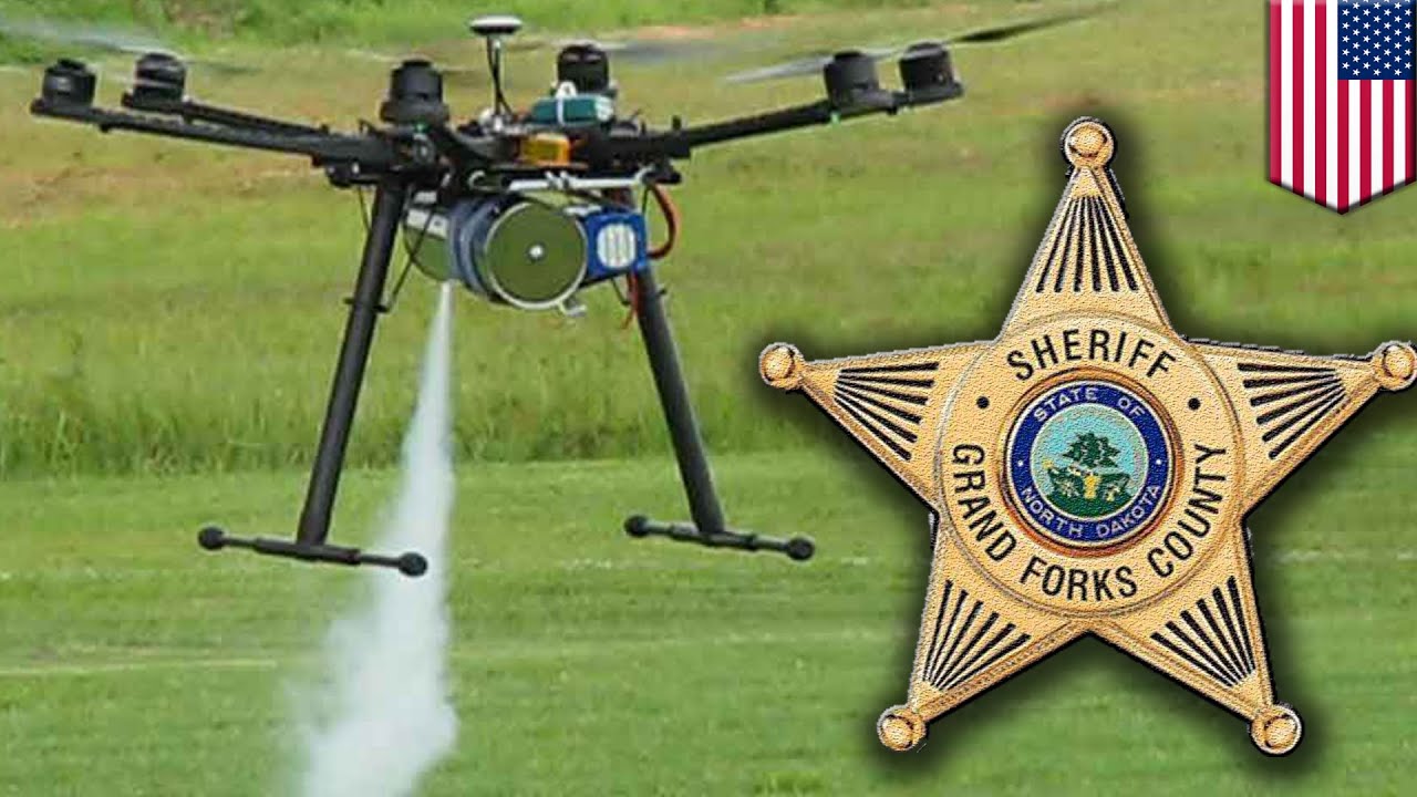 Drones over America: North Dakota police can use drones that fire ...