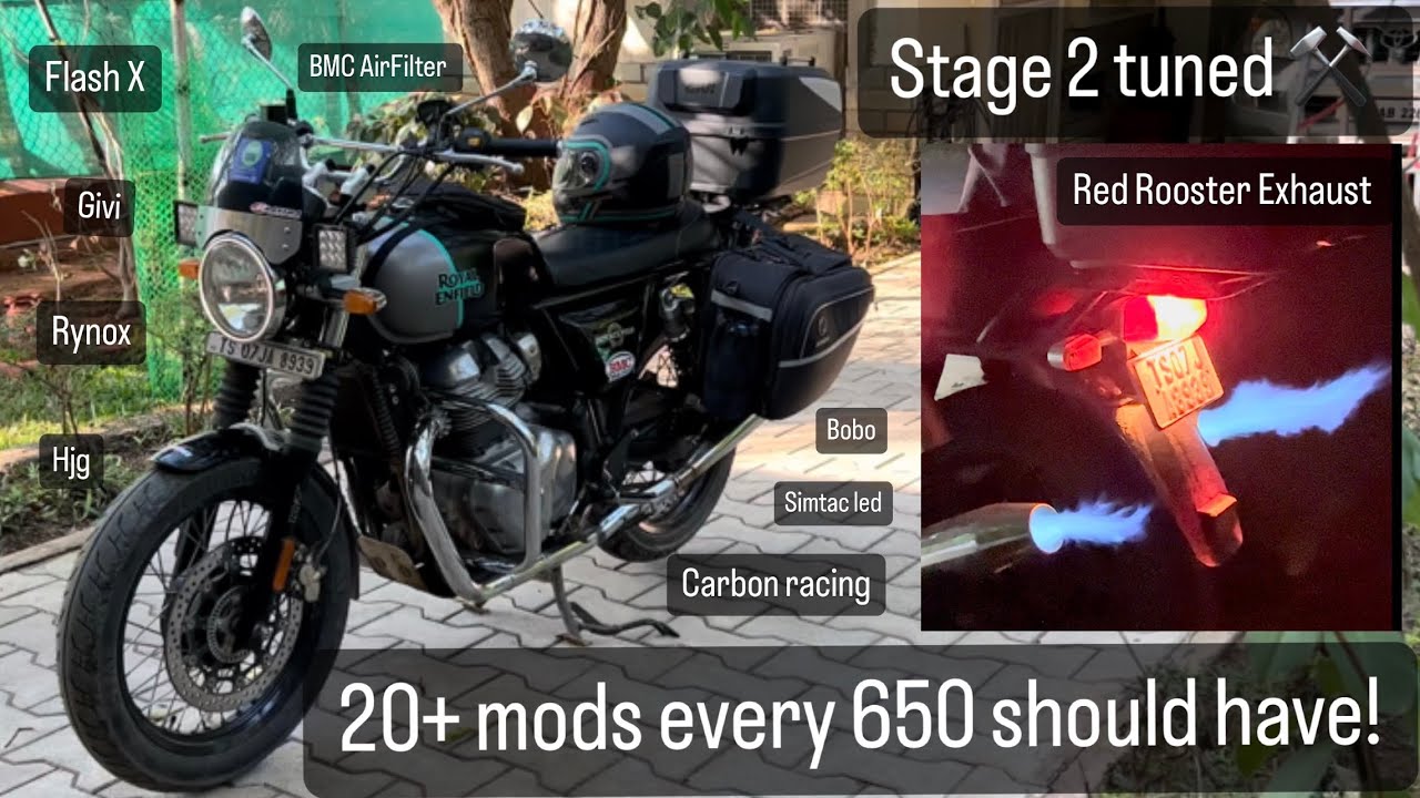 Best Mods for Interceptor 650 - YouTube
