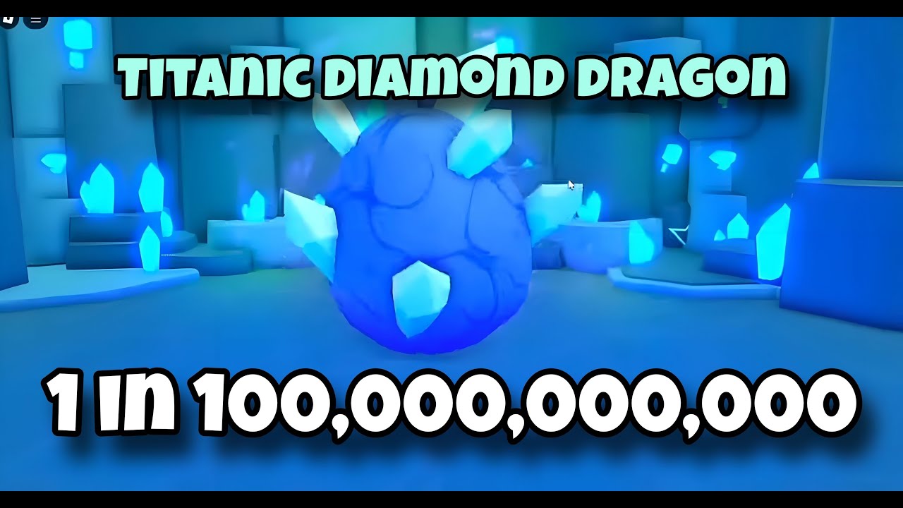 THE NEW *TITANIC* DIAMOND DRAGON 🐉HATCHING ANIMATION IN PETS GO 🐱 - YouTube