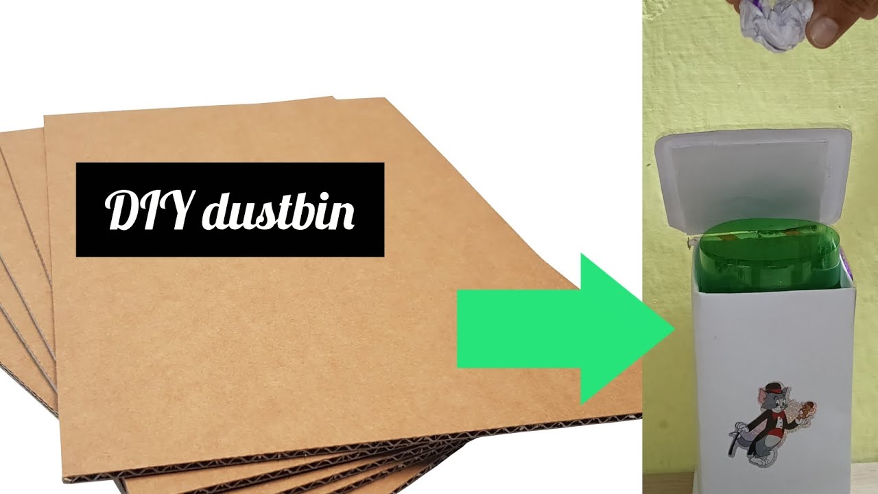 @perfectlyimperfectdiy'er | DIY cute dus tbin for study place | #diy # ...