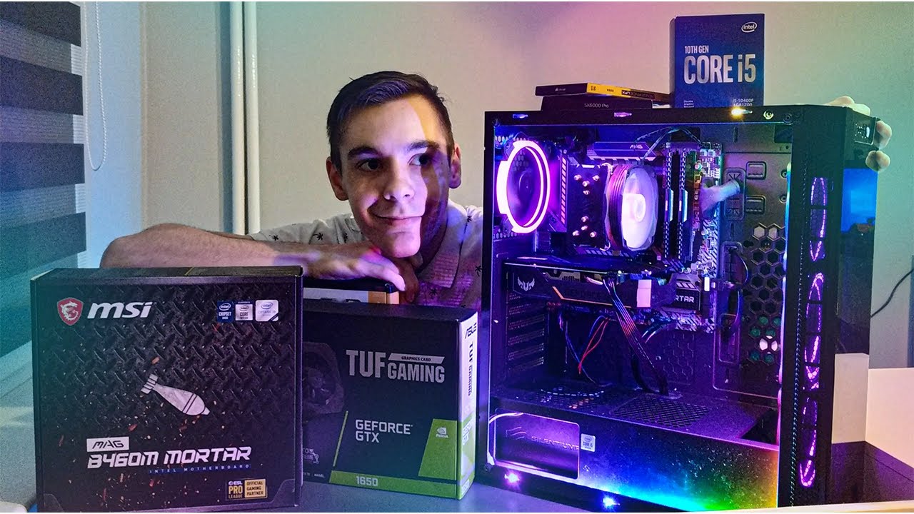 Mój nowy PC za 4k !!!! - Jak złożyć komputer ? - YouTube