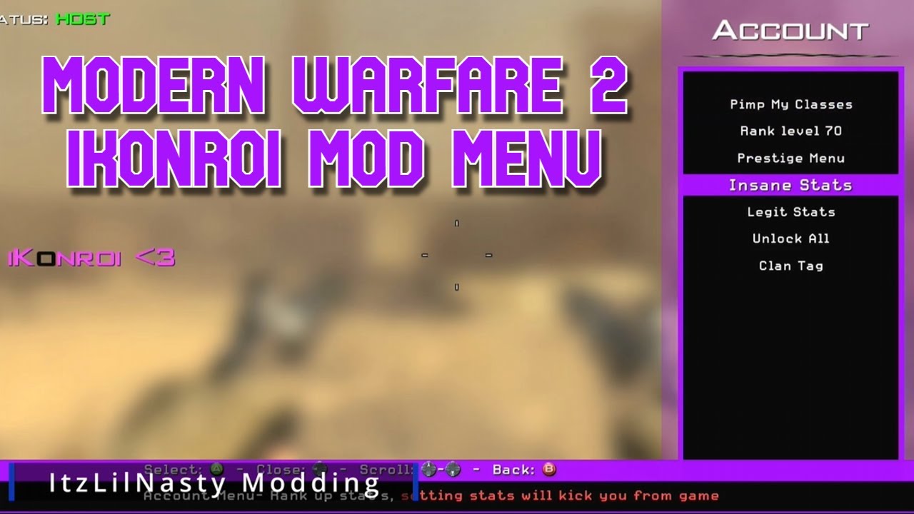 MW2 - Revisiting A Mod Menu I Used 10 Years Ago... With Download - YouTube