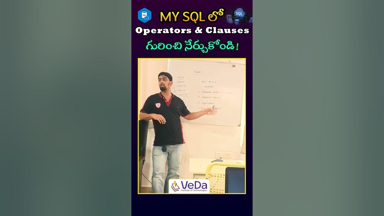 Operators and Clauses: Master SQL Like a Pro! | VEDA INSTITUTE | # ...