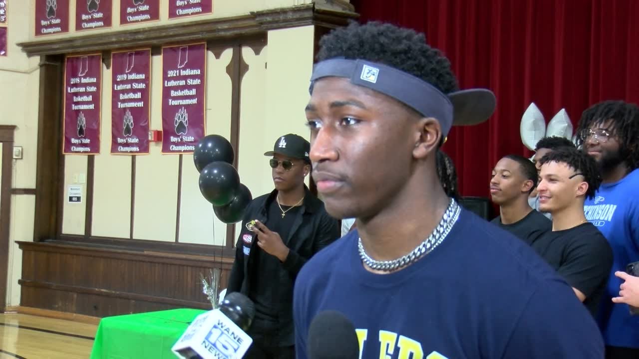 Nick Thompson signing day full interview - YouTube