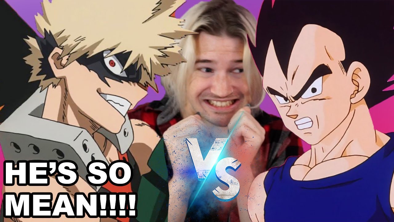 RAP BATTLE REACTION | BAKUGO VS VEGETA | RUSTAGE - YouTube