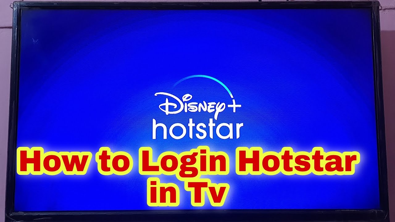 How to Login Hotstar in Tv | Login in hotstar in tv | hotstar login ...