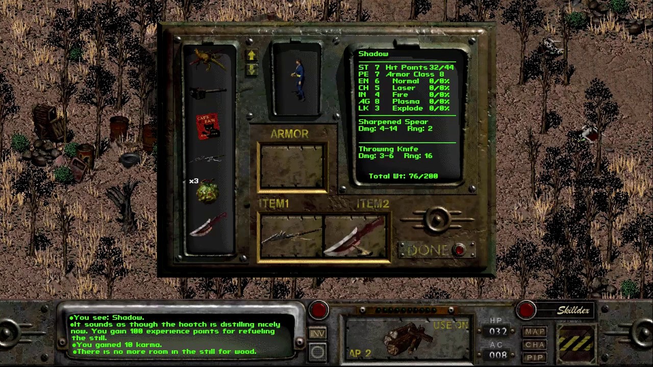 Let's Play LIVE Fallout 2 HD Pt.3:The Keeng Ra'at - YouTube