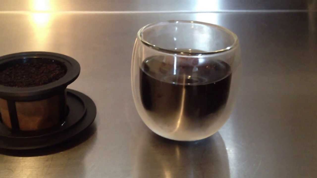 Best cold brewed coffee in Finum glass - YouTube