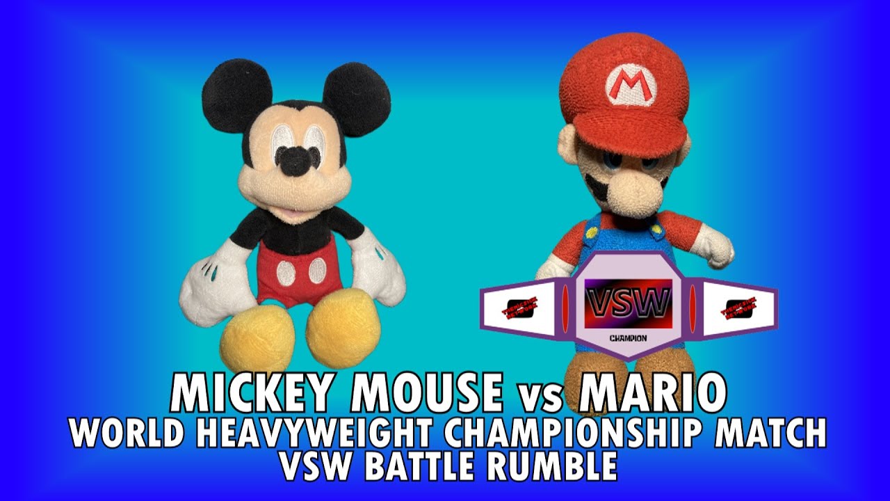 Mickey Mouse vs Mario: VSW Battle Rumble 2024 Hype Video - YouTube