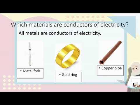 Conductors and Non conductors of electricity Year 6 - YouTube