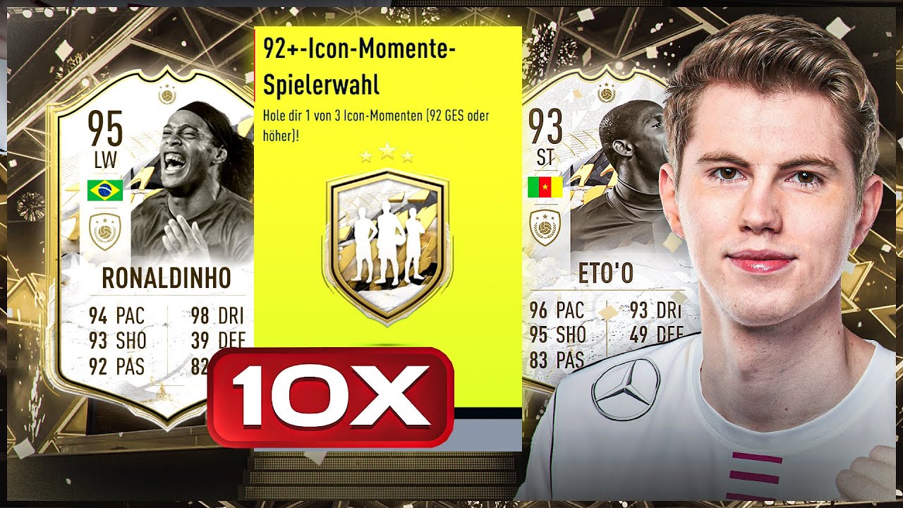 10 x 92+ Icon Moments Picks in 10 Minuten ⏱ - YouTube