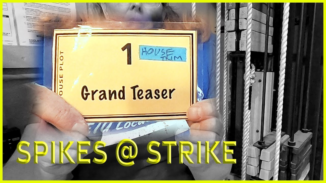 Spikes and Spike Tape at Show Strike - YouTube