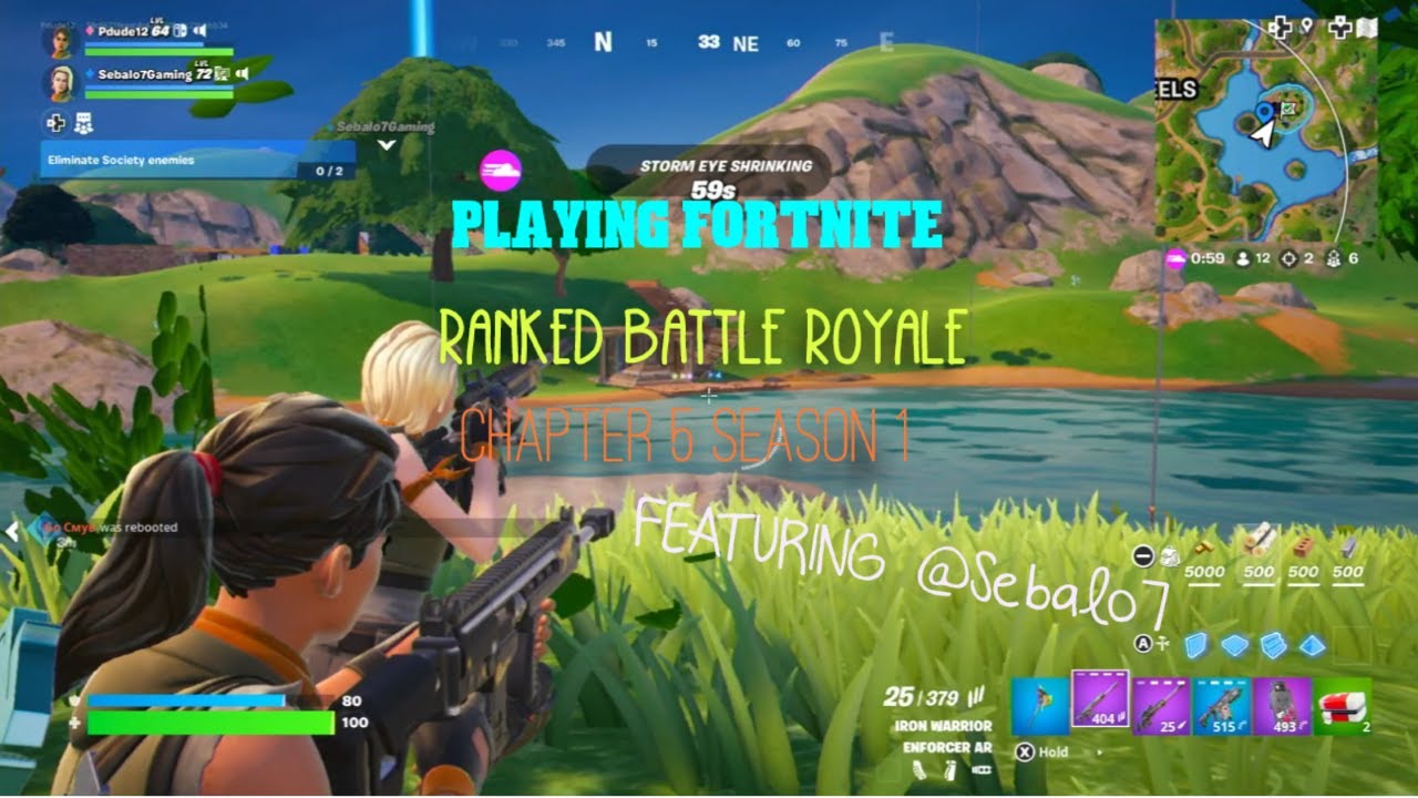 So close to getting 1st place in Ranked Battle Royale!! Ft. Sebalo7 ...