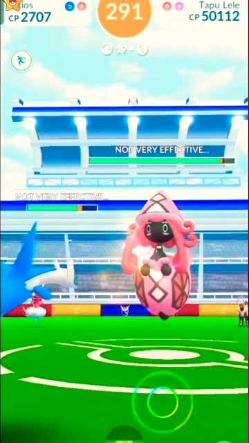 Tapu Lele Raid in Pokemon go..#pokemongo #pokemon #shiny #tapulele #win #shorts #raid # ...