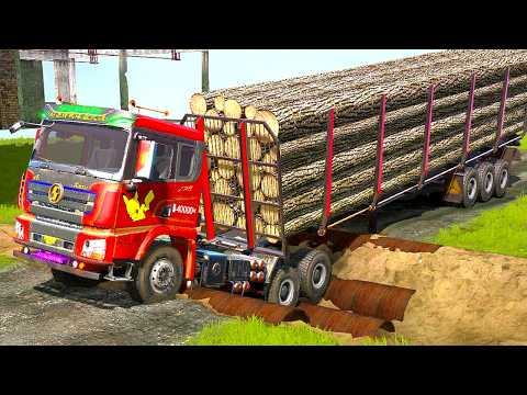 Trucks vs Speed Bumps SPECIAL #124 | Spintires: Mudrunner 🤜 Beast Truck