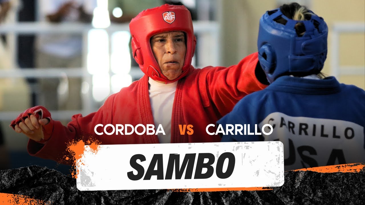 CORDOBA Reina vs CARRILLO Katherine. Pan American Sambo Championships ...