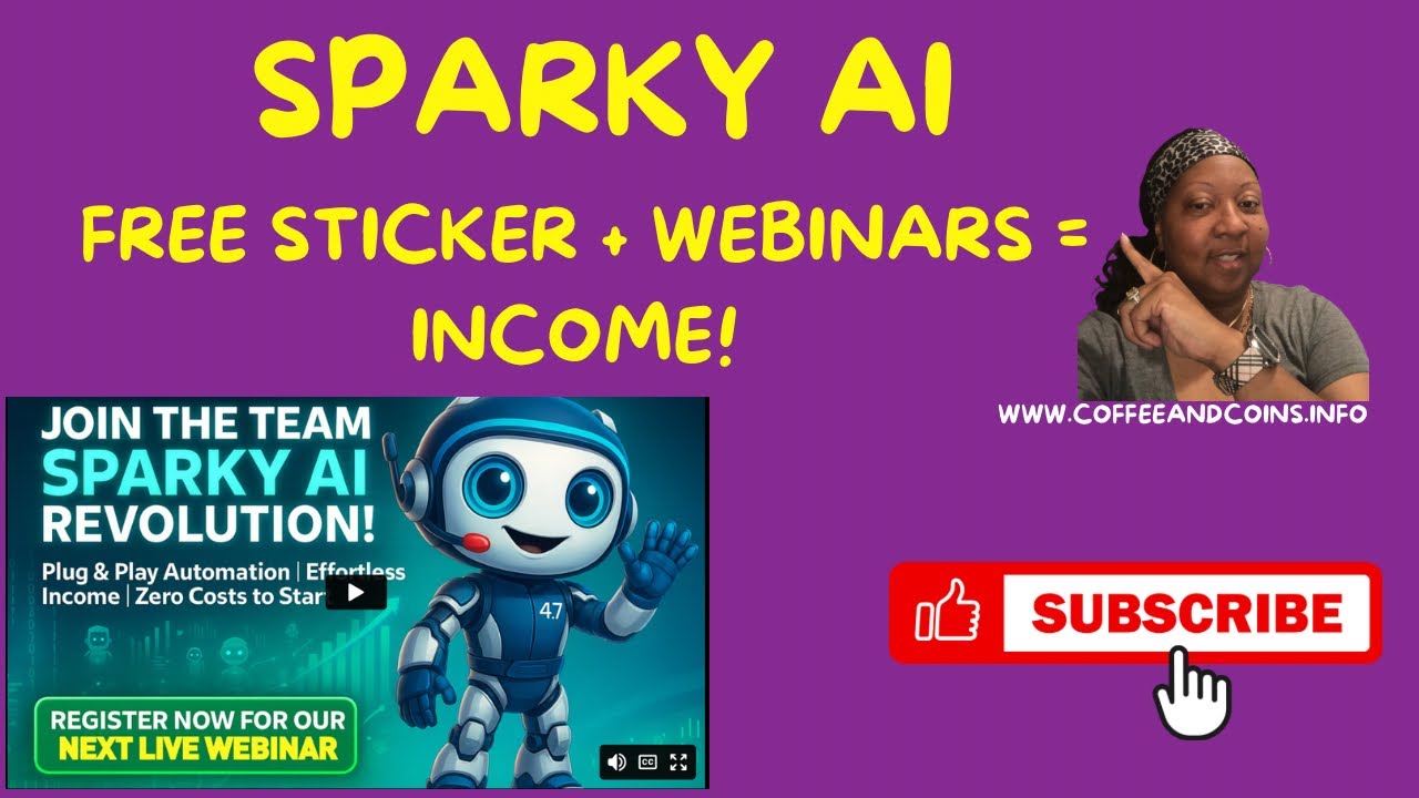 🚀 Promote Sparky AI Webinars & Earn Commissions – Even as a Free Member! - YouTube
