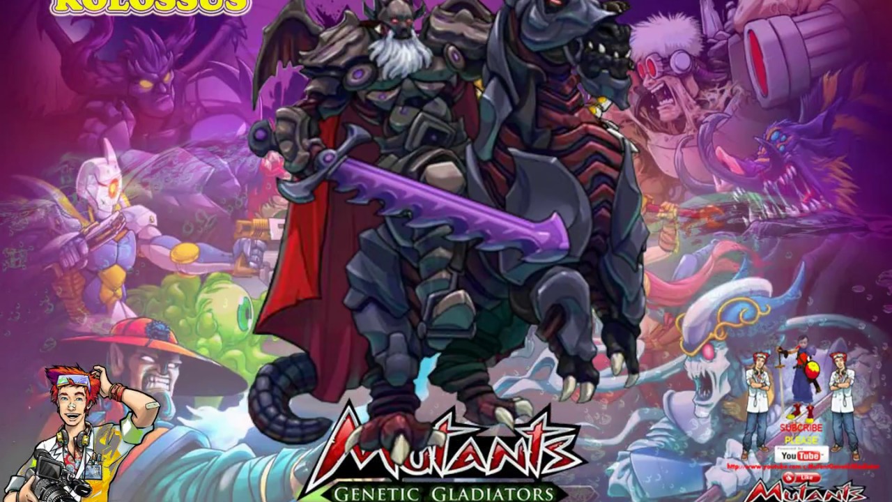 Mutant Genetic Gladiator : Kolossus The Mighty Mutant - YouTube