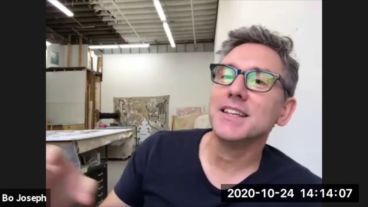 BO JOSEPH ARTIST TALK | ZOOM EVENT - YouTube