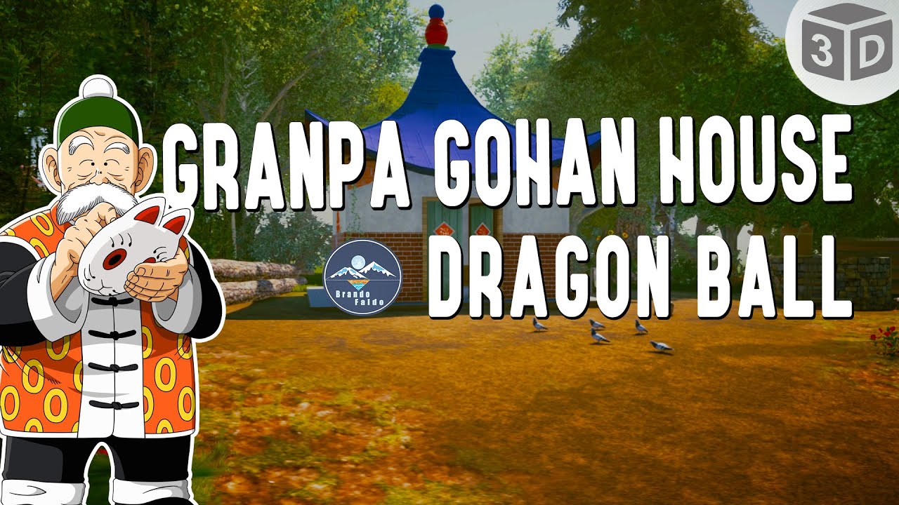 Rumah Kakek Goku (Dragon Ball) - YouTube