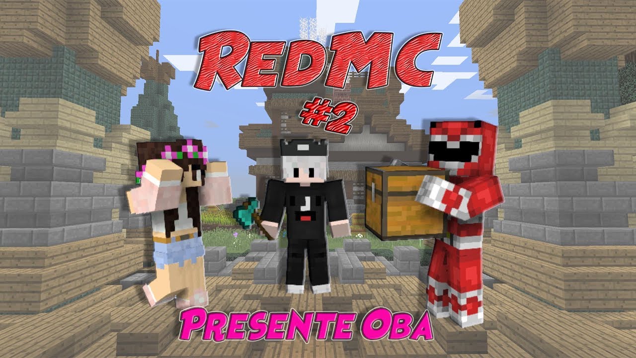 Minecraft- RedMC #2 Ganhei uma grande surpresa! - YouTube