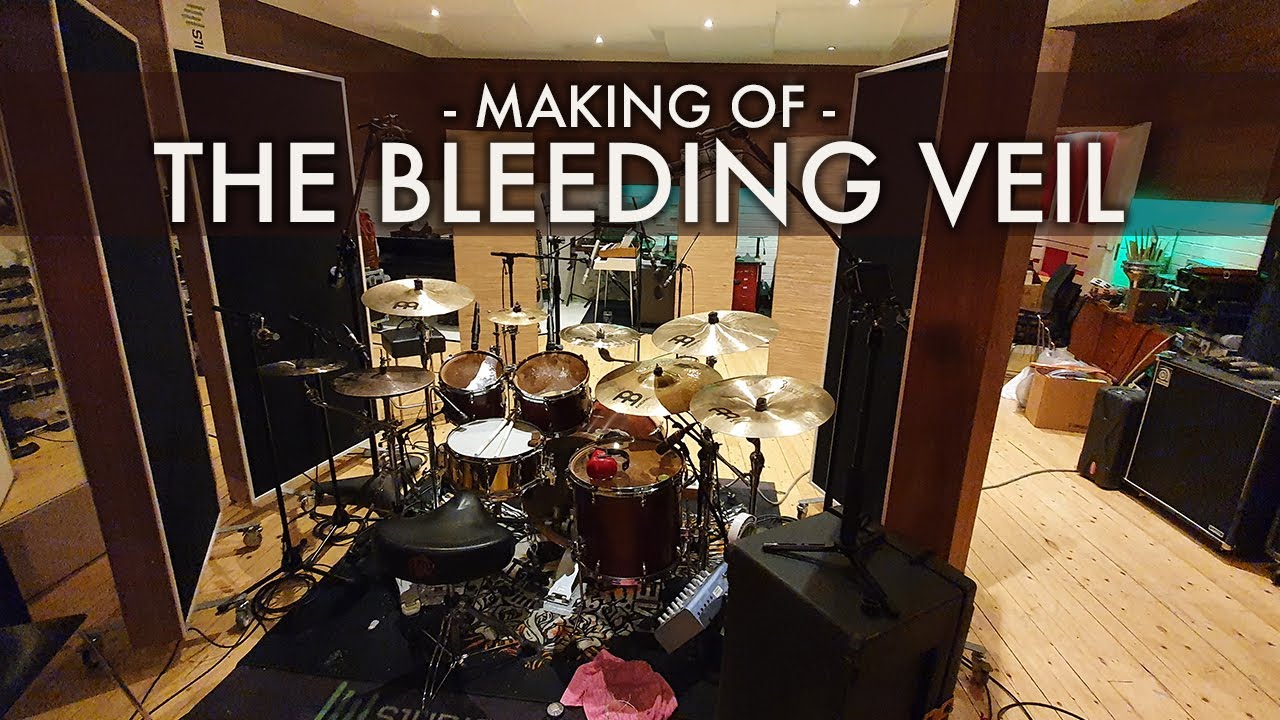 In Mourning - Making of The bleeding veil | Part 1: Drums - YouTube