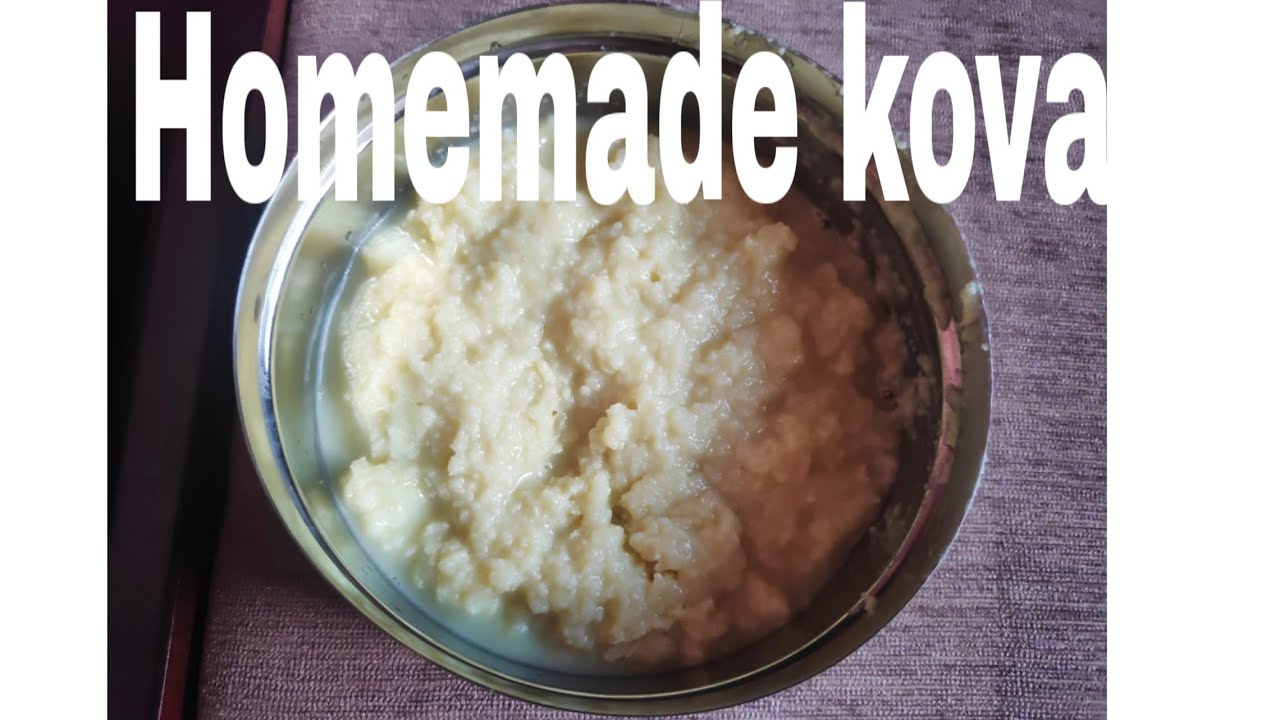 Kova recipe/khoa recipe/mawa recipe/kova preparation using milk - YouTube