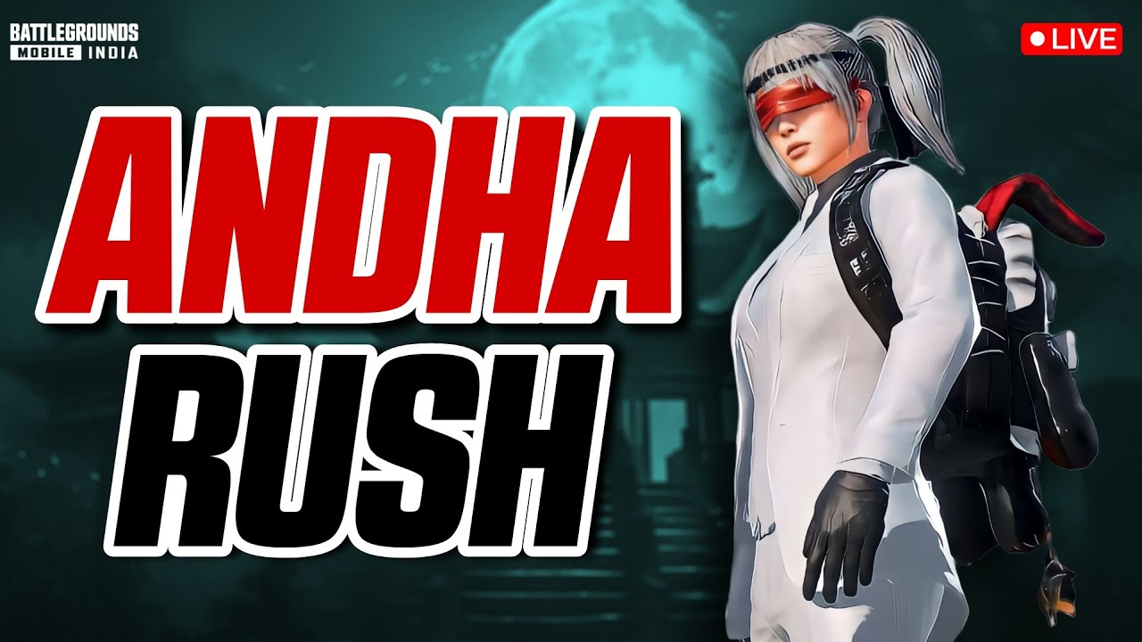 BGMI 🔥 Andha Rush Room Live Stream 🥶 - YouTube