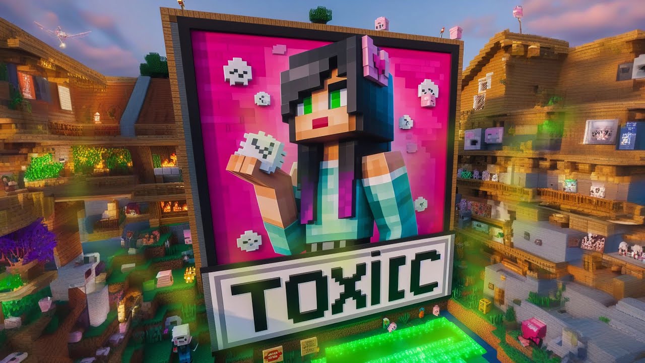 Turning Aphmau Into A Toxic Player In Minecraft Minecraft Youtube