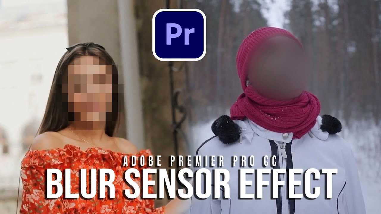 How To BLUR, CENSOR, Hide Moving Persons or Objects in Premiere Pro CC ...