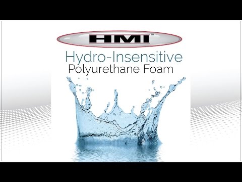 HMI Hydro-Insensitive Polyurethane Foam-HydroFoam - YouTube