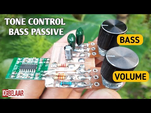 Cara membuat tone control pasif untuk amplifier class d | tone control ...