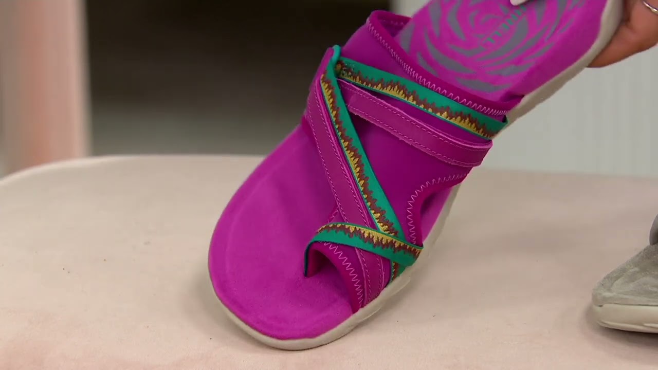 Merrell Toe-Post Slide Sandals - Terran 3 on QVC - YouTube