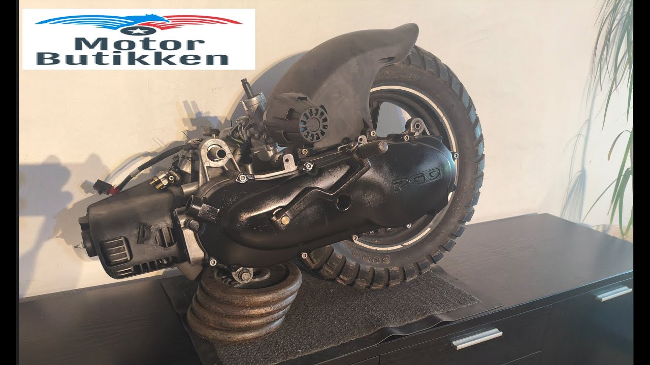 Plug and Play nyrenoveret 125cc PGO-motor med 21mm karburator og 100cc ...