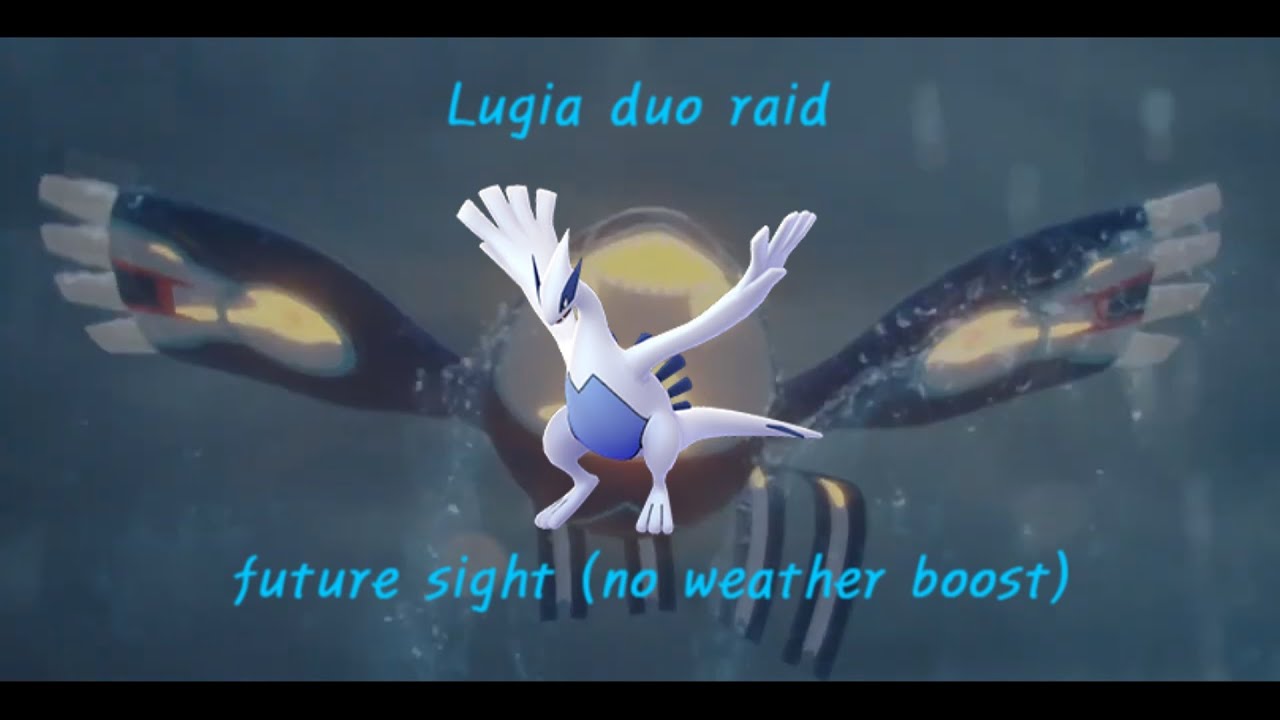 (NWB) Lugia(future sight) duo raid 230328루기아(미래예지) 2계정 레이드(맑음) - YouTube