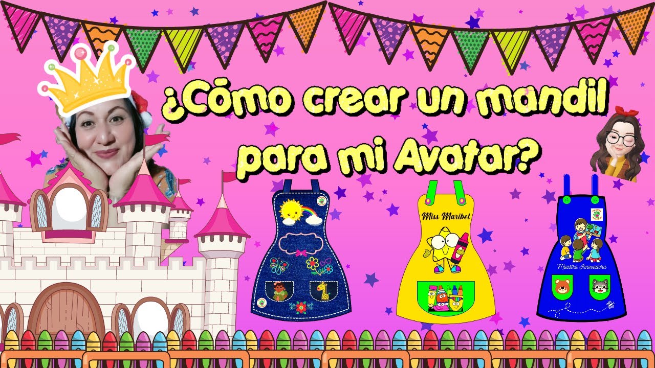 ¿Cómo crear un mandil para mi avatar? - Incluye Mandiles de regalo ...