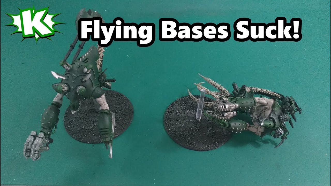 How I've Fixed My GW Flying Bases - YouTube