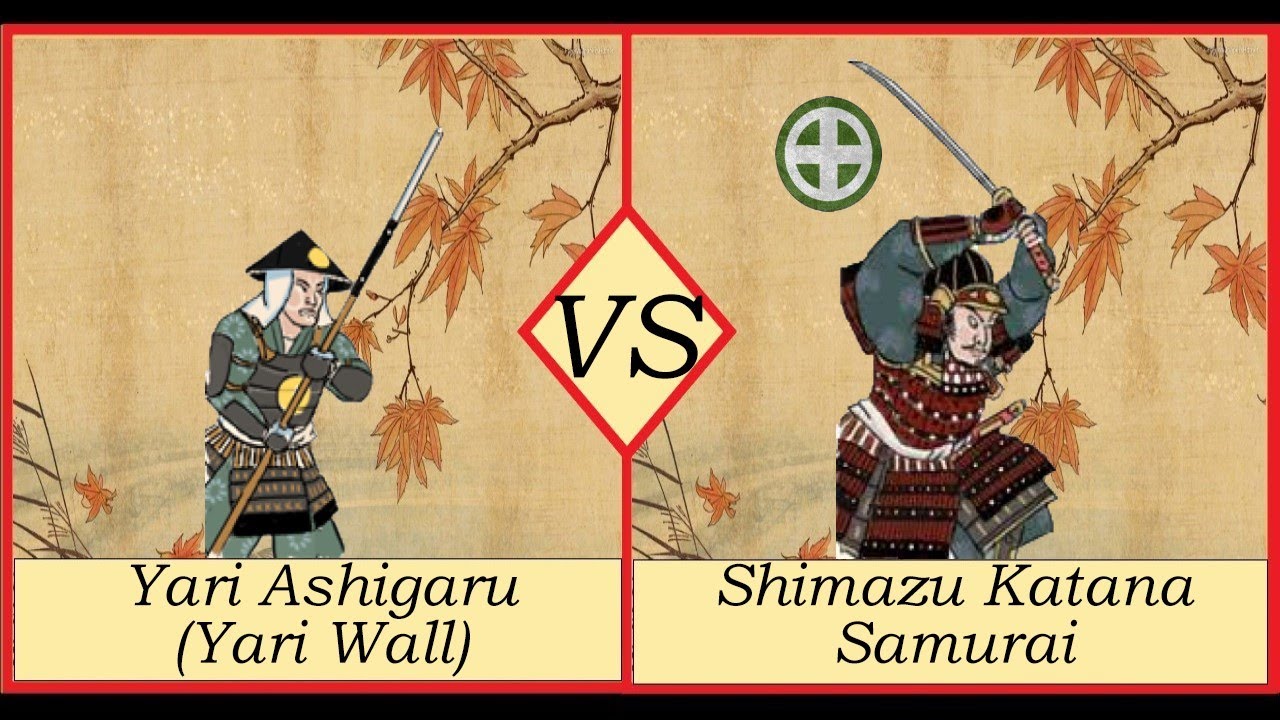 #171: Yari Ashigaru (Yari Wall) vs Shimazu Katana Samurai | 1 v 1 ...