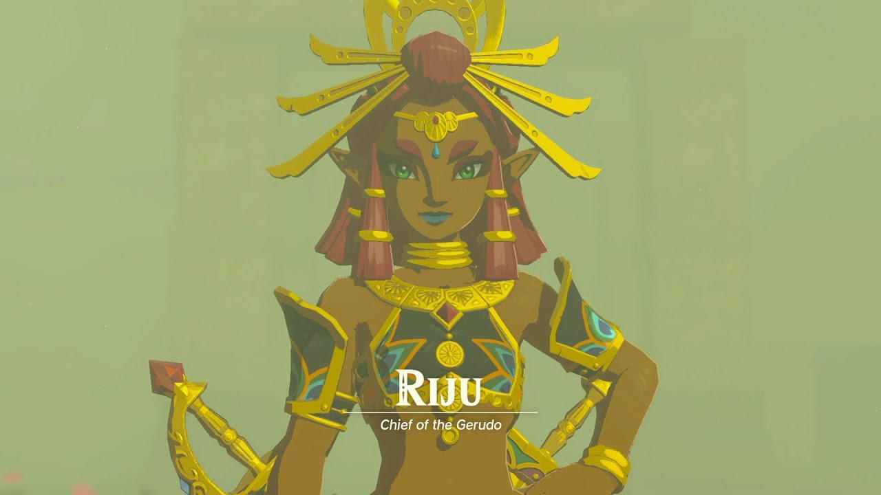 Finding Riju (Cutscene) | Zelda: Tears of the Kingdom - YouTube